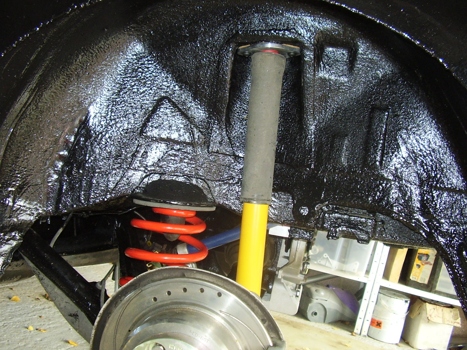 Applying coatings to Rust