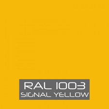 RAL 1023 Traffic Yellow Aerosol Paint Buzzweld Coatings
