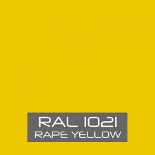 RAL 1021 Rape Yellow - Strong & Durable Spray Finish