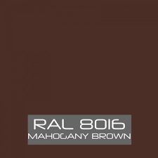RAL 8016 Mahogany Brown tinned Paint Buzzweld Coatings