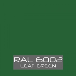 RAL 6002 Leaf Green tinned Paint Buzzweld Coatings