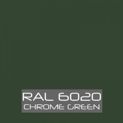RAL 6020 Chrome Green tinned Paint Buzzweld Coatings