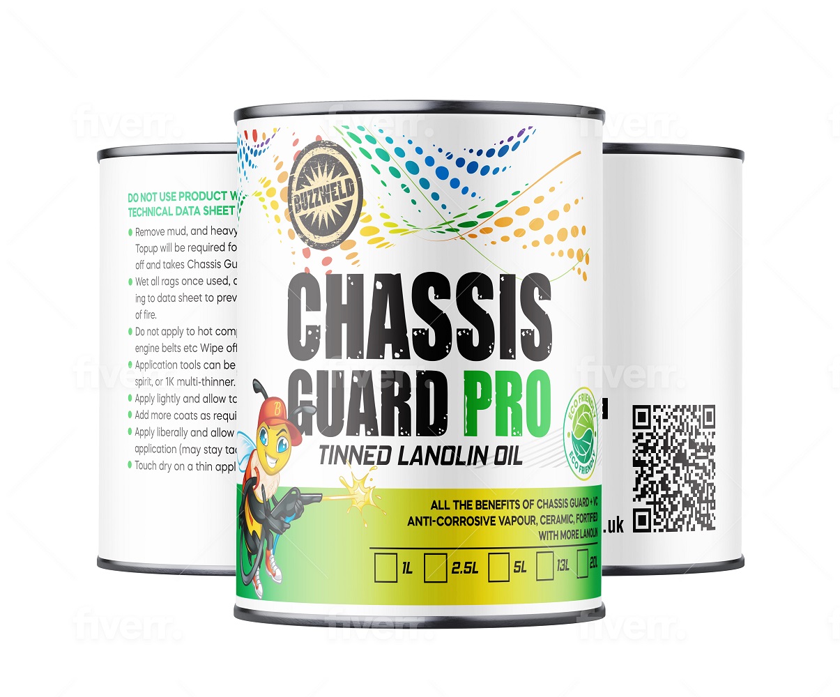 5L Chassis Guard Pro Lanolin Oil for Rust Prevention