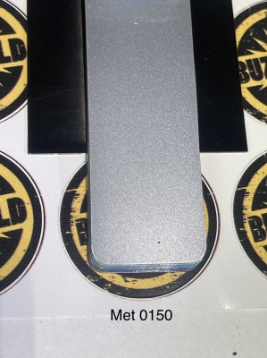 Bright Silver Blue Metallic Aerosol - Vibrant Shine