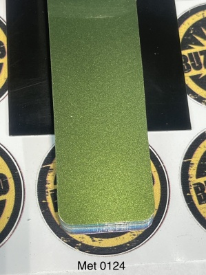 Candy Tree Green Metallic Paint - Durable Custom Finish