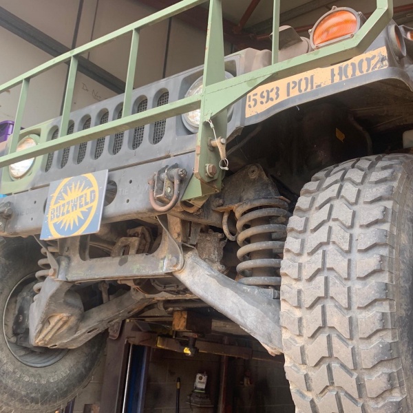 HUMVEE HMMWV Hummer H1 Underbody Rustproofing Rustproofing camper