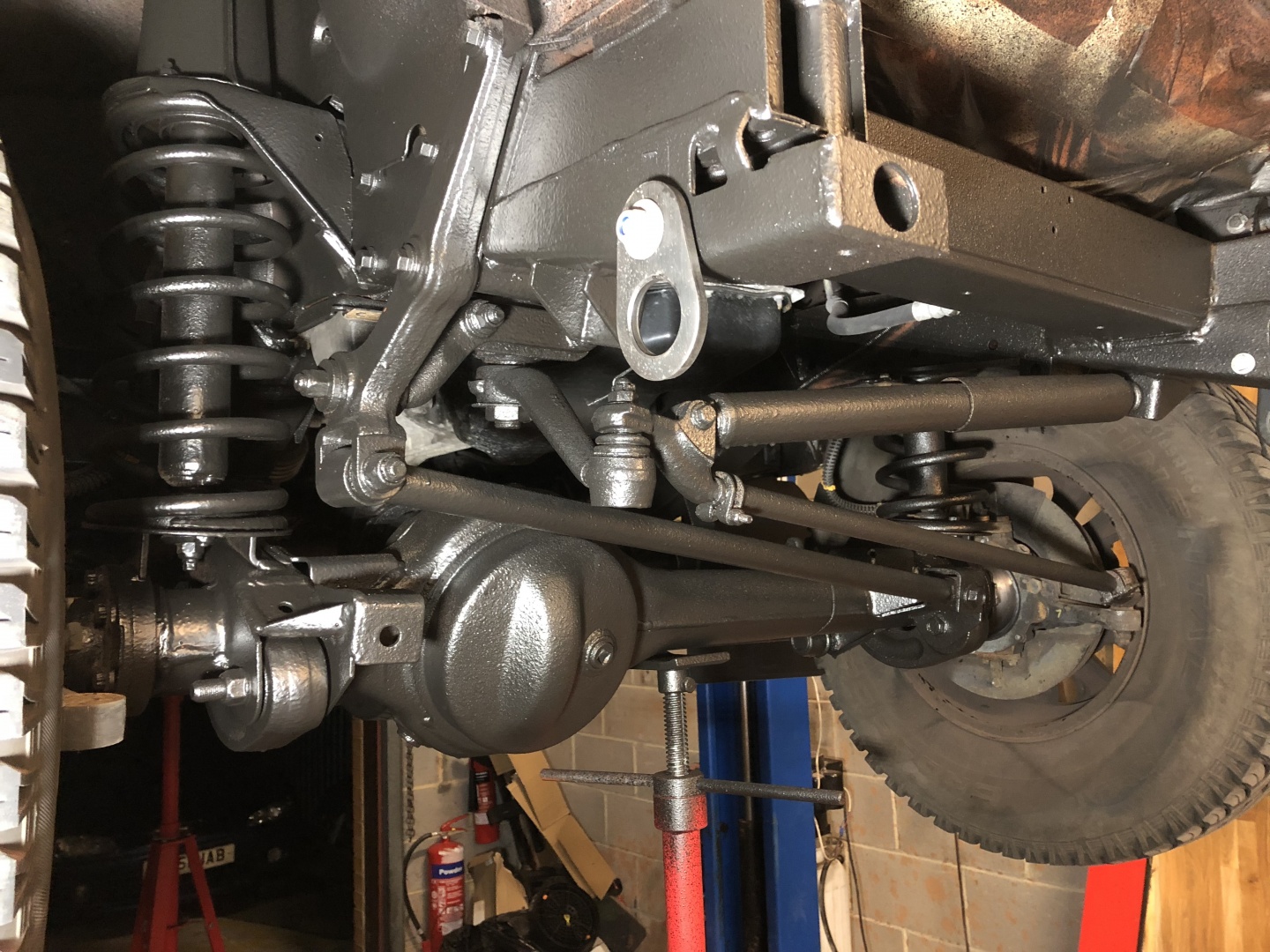 Galvanised Chassis Paint Kit - Coloured Options