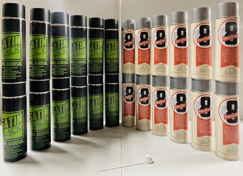 Cold Galvanising Aerosol - Zinc Rich Chassis Kit