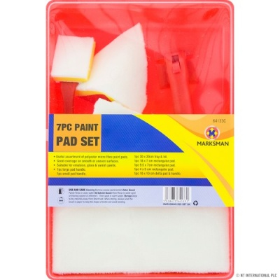 Paint Pad Set 7PC for Flawless Wall & Ceiling Painting
