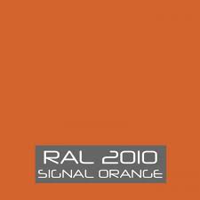 RAL 2010 Signal Orange - Strong & Durable Tinned Paint