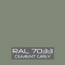 RAL 7033 Cement Grey - Industrial & Durable Aerosol Paint