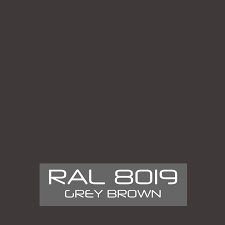 RAL 8019 Grey Brown - Balanced & Neutral Spray Finish