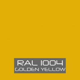 RAL 1004 Golden Yellow - Rich & Warm Spray Finish