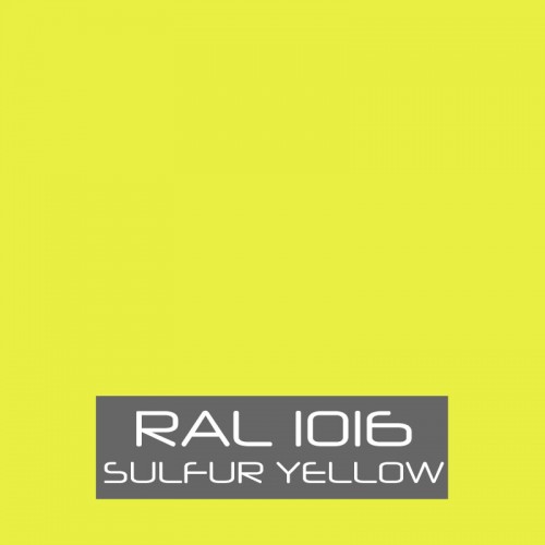 RAL 1016 Sulfur Yellow - High-Impact & Bold Paint