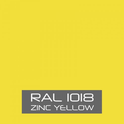 RAL 1018 Zinc Yellow Tinned Paint | Bright Safety Colour
