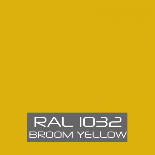 RAL 1032 Broom Yellow - Bold & Warm Aerosol Paint