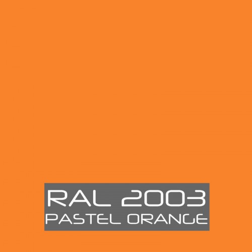 RAL 2003 Pastel Orange - Soft & Vibrant Spray Paint
