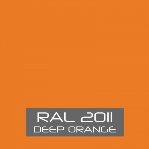 RAL 2011 Deep Orange - Rich & Warm Spray Finish