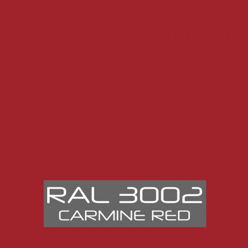RAL 3002 Carmine Red - Deep & Classic Tinned Paint