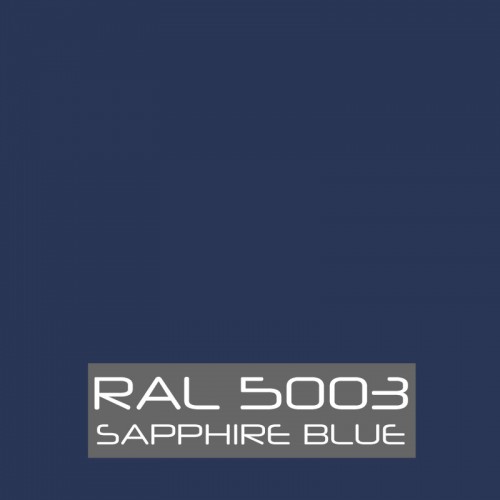 RAL 5003 Sapphire Blue - Elegant & Intense Tinned Paint