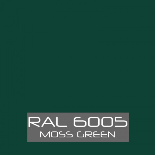 RAL 6005 Moss Green - Rich & Natural Spray Finish