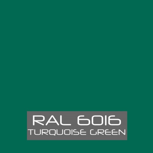 RAL 6016 Turquoise Green - Fresh & Modern Tinned Paint