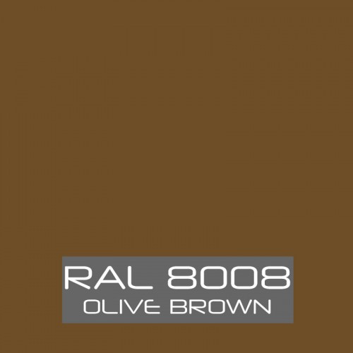 RAL 8008 Olive Brown tinned Paint