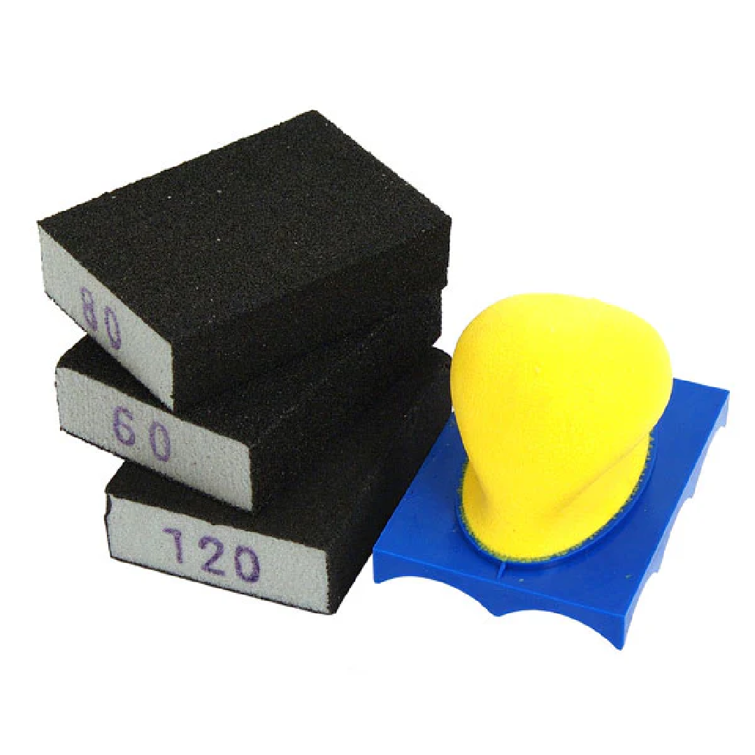 Sanding Block Set with Handle