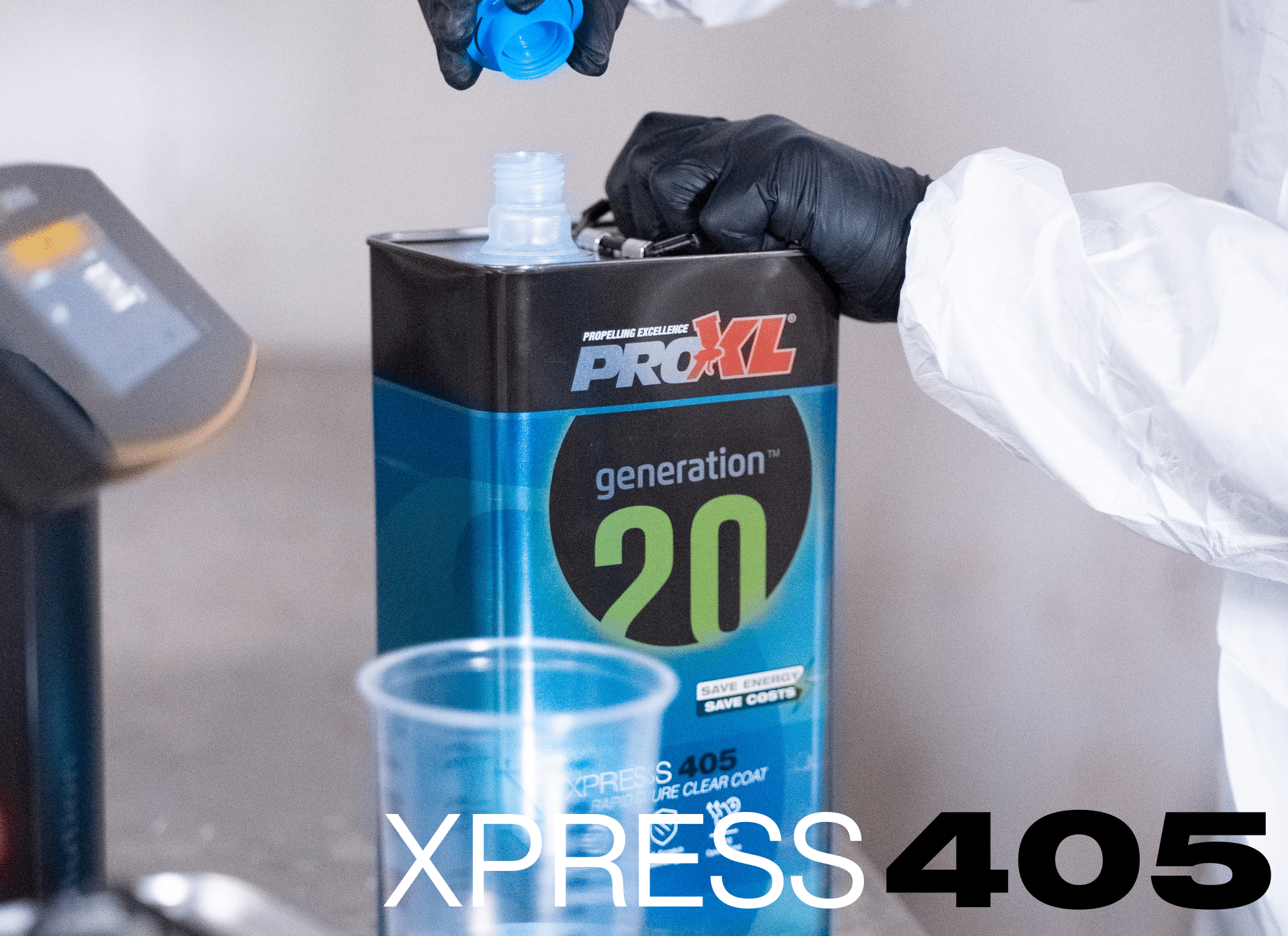 Xpress405 Clearcoat 7.5L Kit PROXL - Smooth, Durable